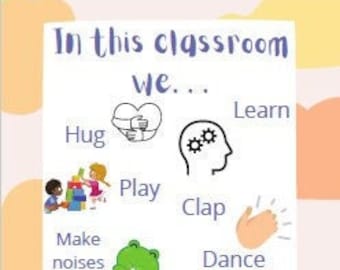 Special Education Teacher Poster for Classroom Poster for Special ...