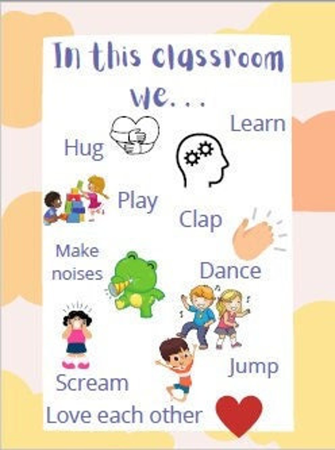 DIGITAL DOWNLOAD - Inclusion - Special Education Poster - Etsy