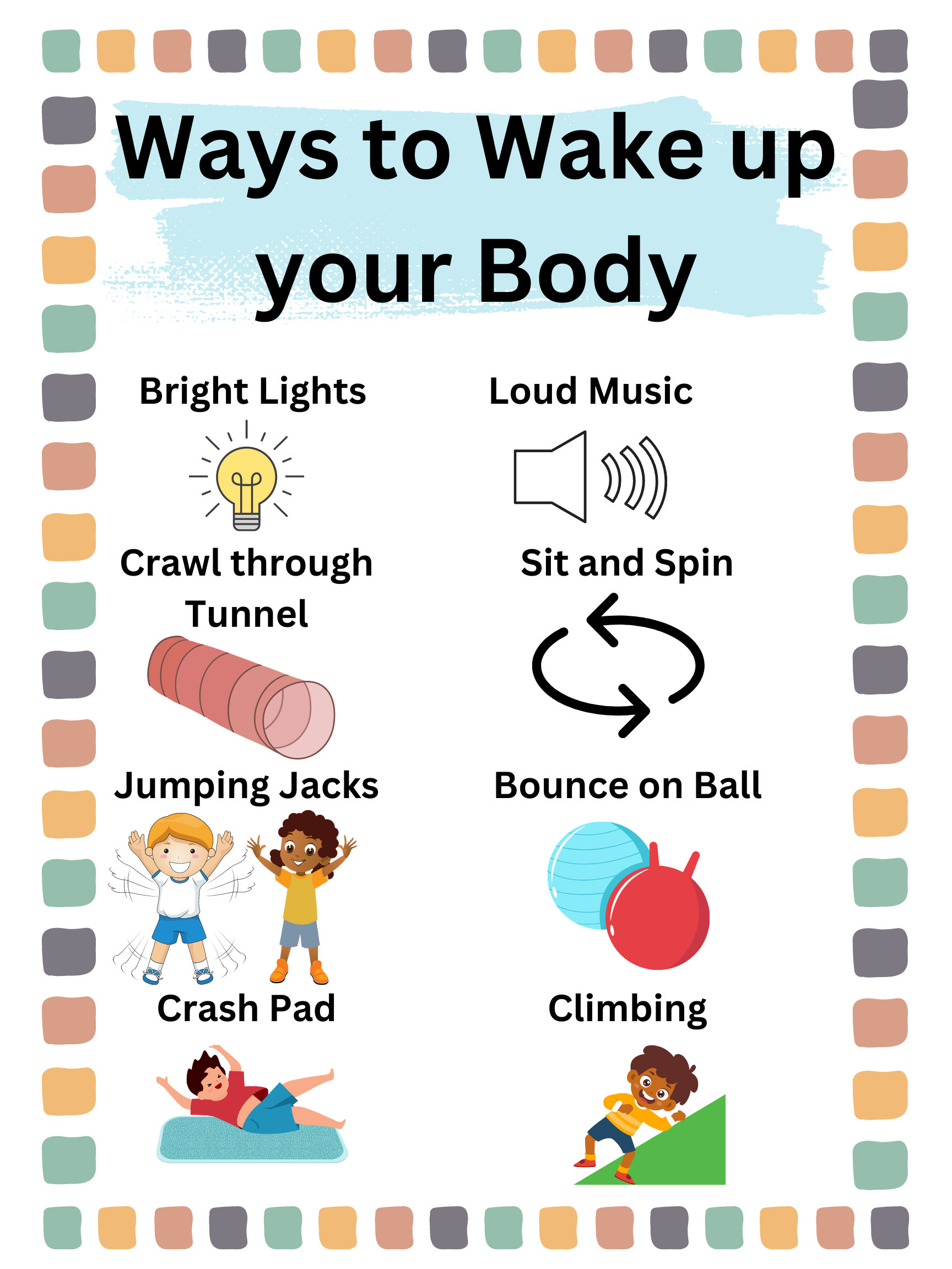 BUNDLE - DIGITAL DOWNLOAD Special Education Sensory Room Posters - Etsy