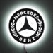 Mercedes Led Sign Neon Sign Mercedes Logo Wall Decor - Etsy