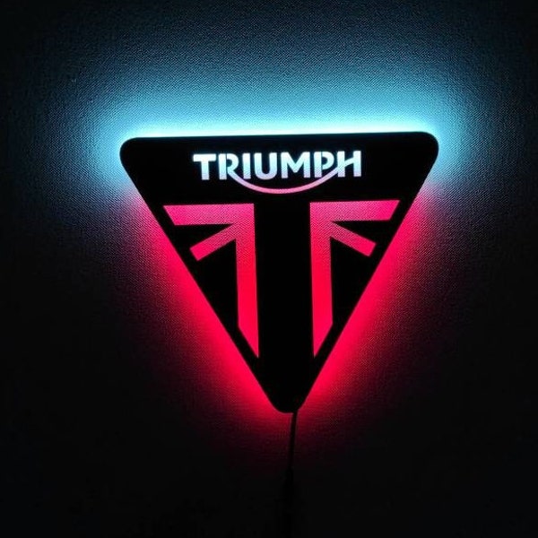 Triumph Motorcycle - Etsy
