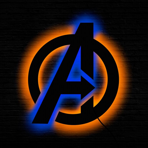 Avengers Logo - Etsy