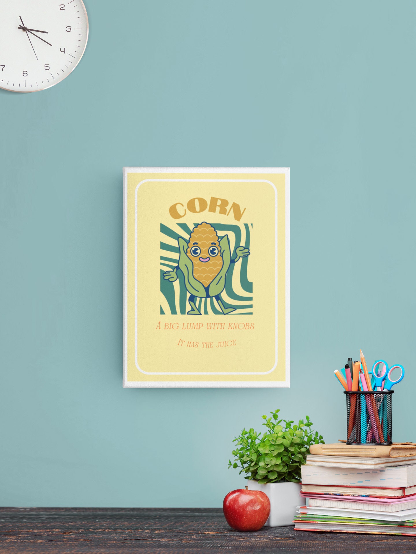 Tik Tok Corn Meme Print Digital Download Print Cute Wall - Etsy