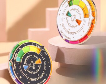 Rotating Enamel Pin - Etsy