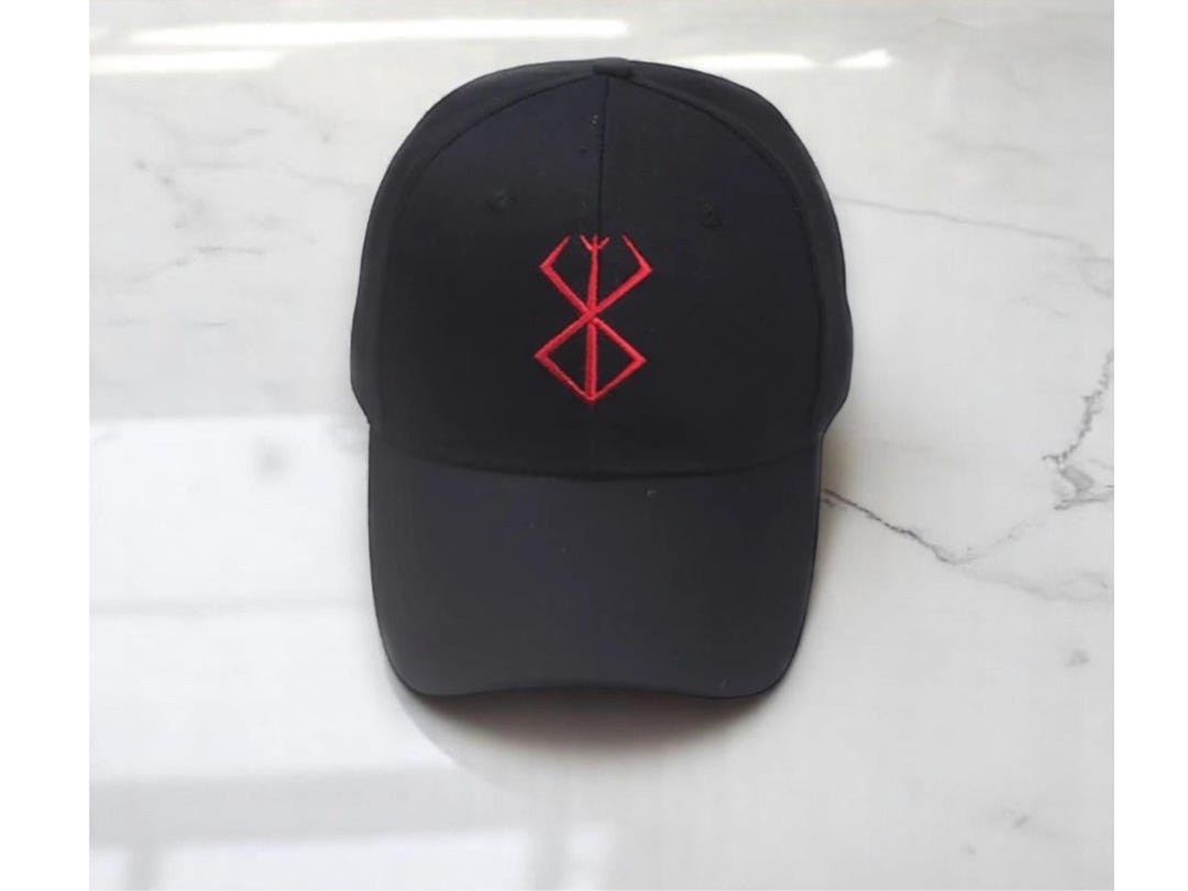 Berserk Anime Embroidered Hat, Anime Baseball Cap, Gift for Anime ...