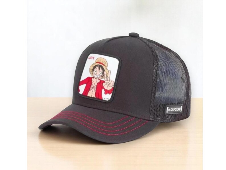Luffy One Piece Anime Hat, Anime Cosplay Cap, Gift for Anime Lovers - Etsy