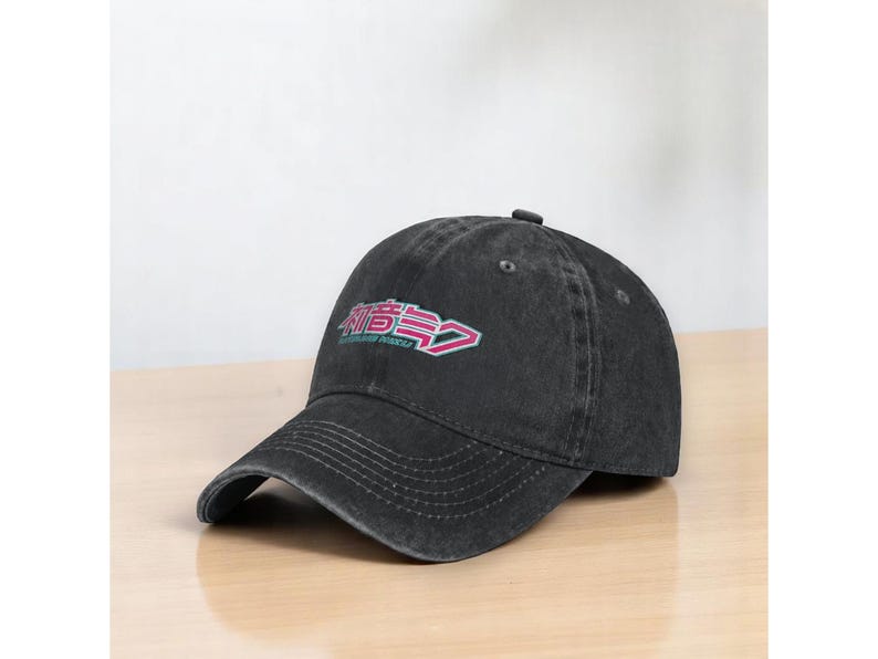 Hatsune Miku Inspired Anime Cap: Embroidered Cosplay Hat - Etsy