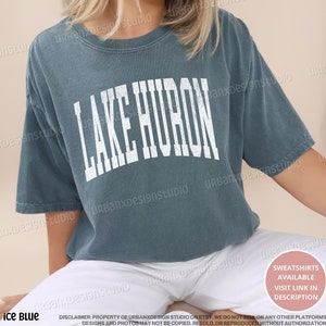 Lake Huron Shirt, Michigan Shirt, Great Lakes Shirt, up North Shirt ...
