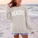 Cute Beachy Sweatshirt, Cute Beachy Hoodie, Cute Beach Sweatshirt ...