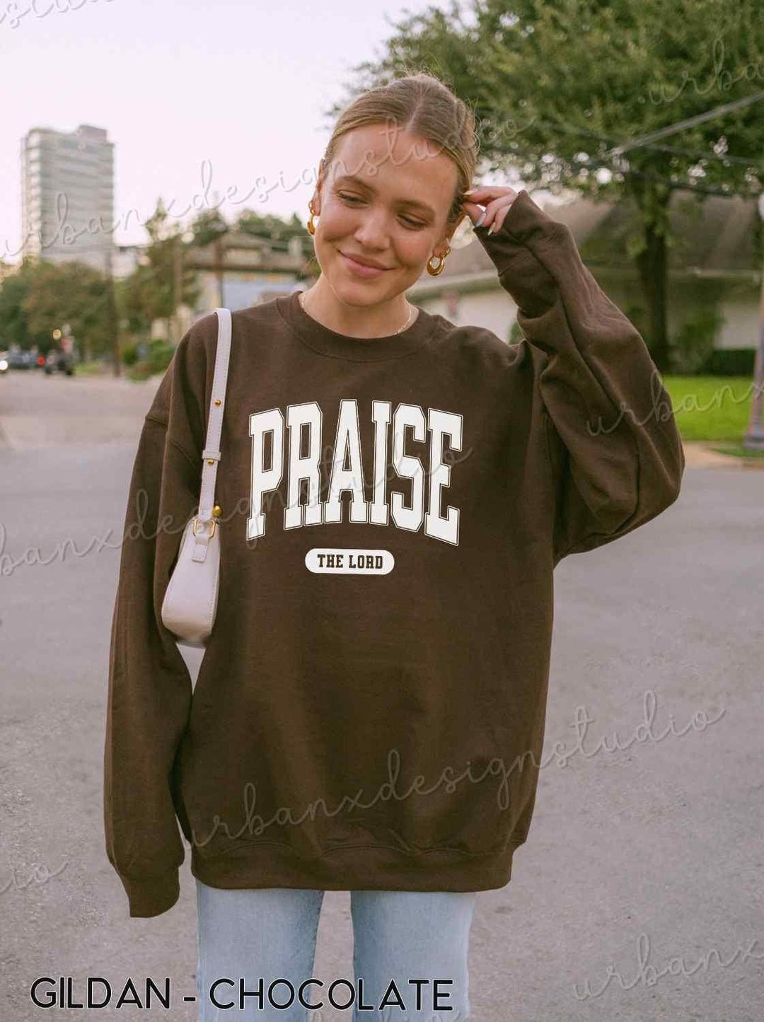 Praise the Lord Sweatshirt, Christian Sweatshirt for Women, Bible Verse ...