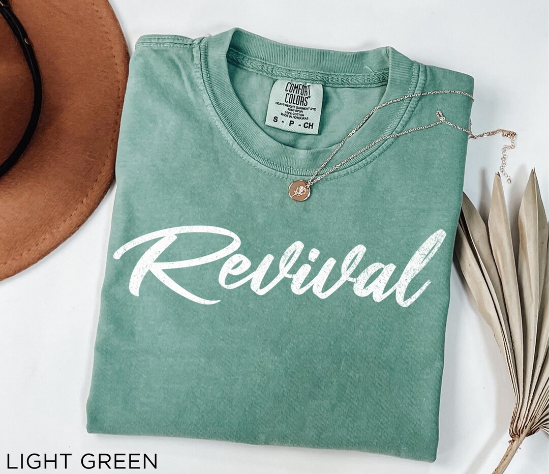 Church Revival Shirt: Christian Worship T-shirt - Etsy
