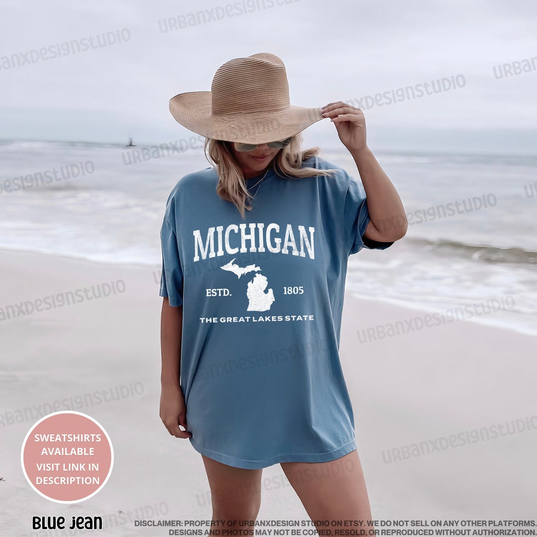 Michigan Shirt, Great Lakes Shirt, up North Michigan Shirt, Lake ...