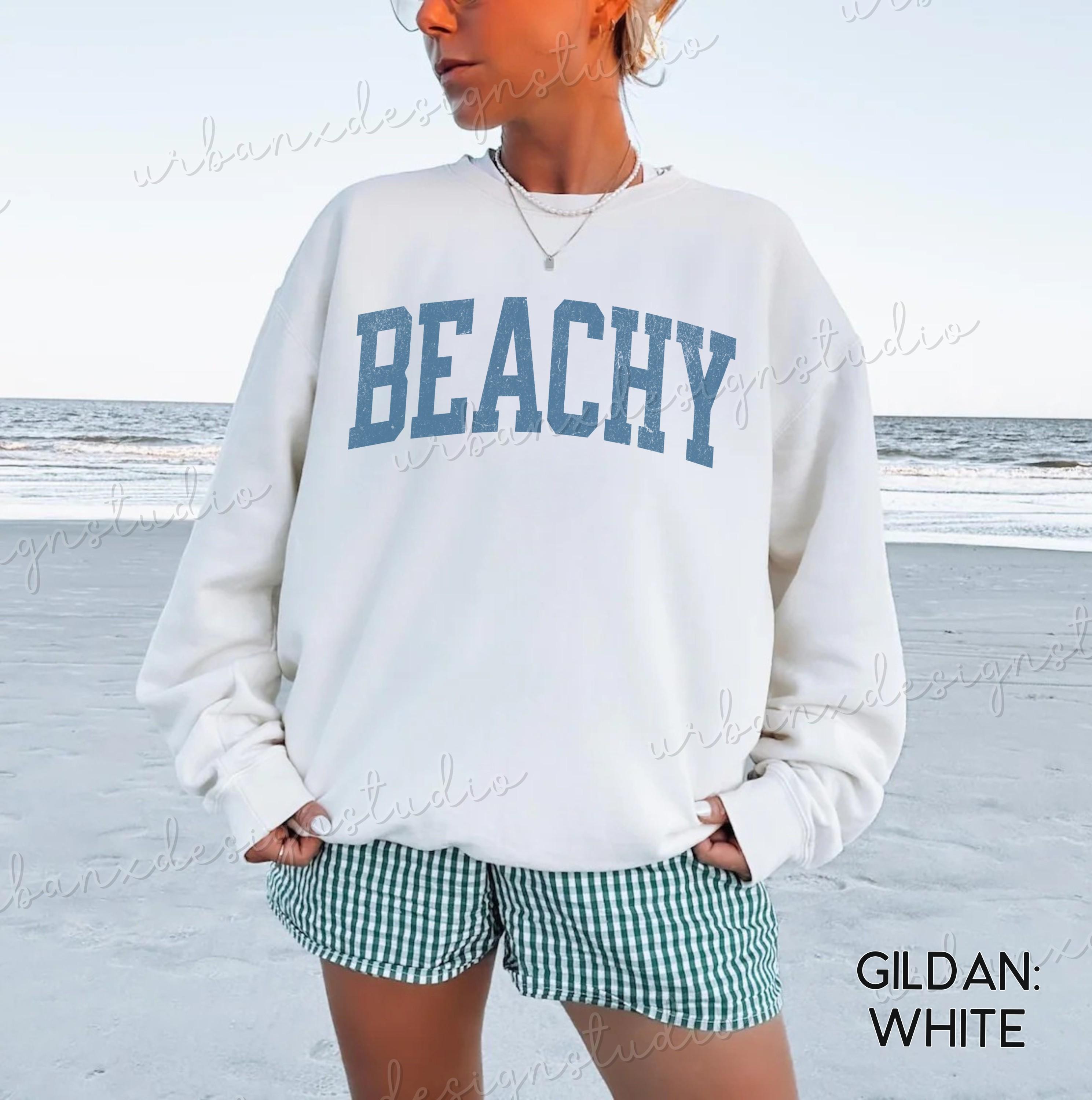 Cute Beachy Sweatshirt, Cute Beachy Hoodie, Cute Beach Sweatshirt ...