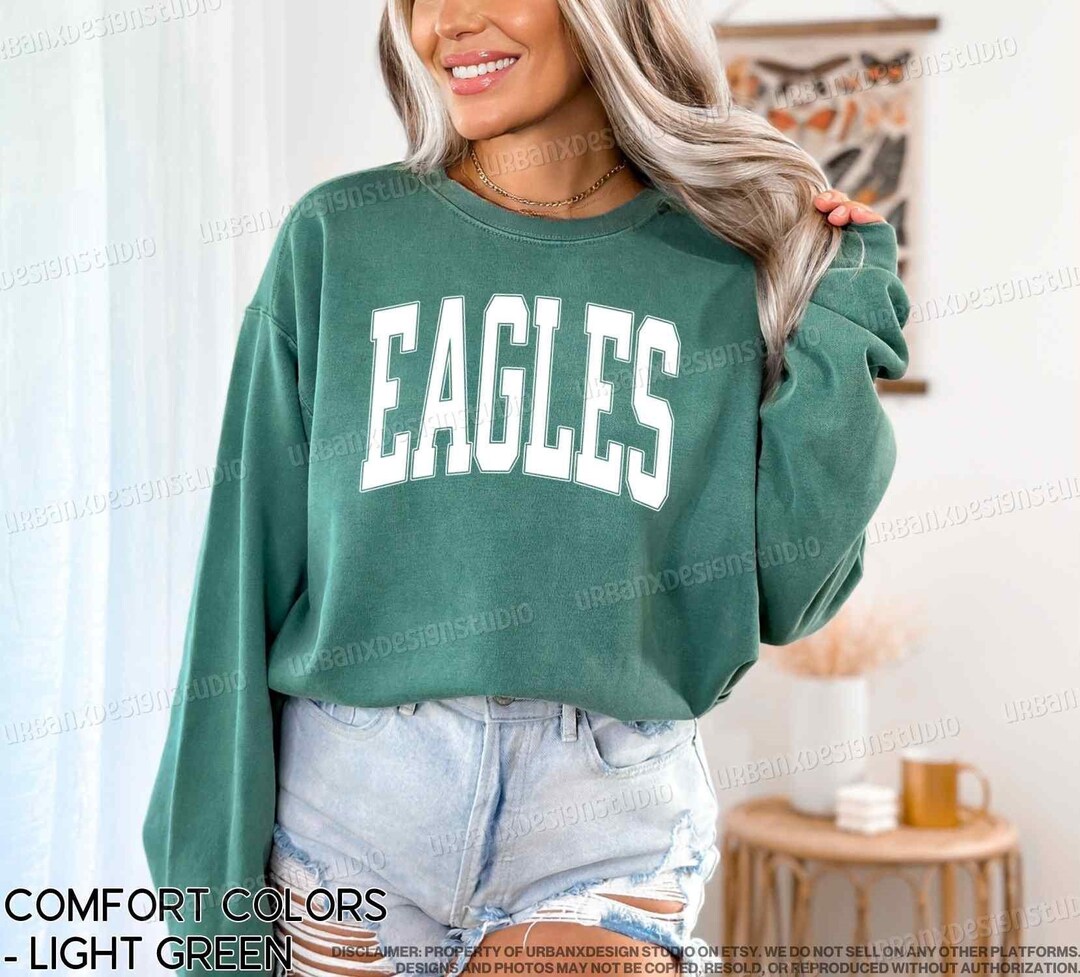 Custom Mascot Sweatshirt, Custom Team Name Sweatshirt, Custom Varsity ...