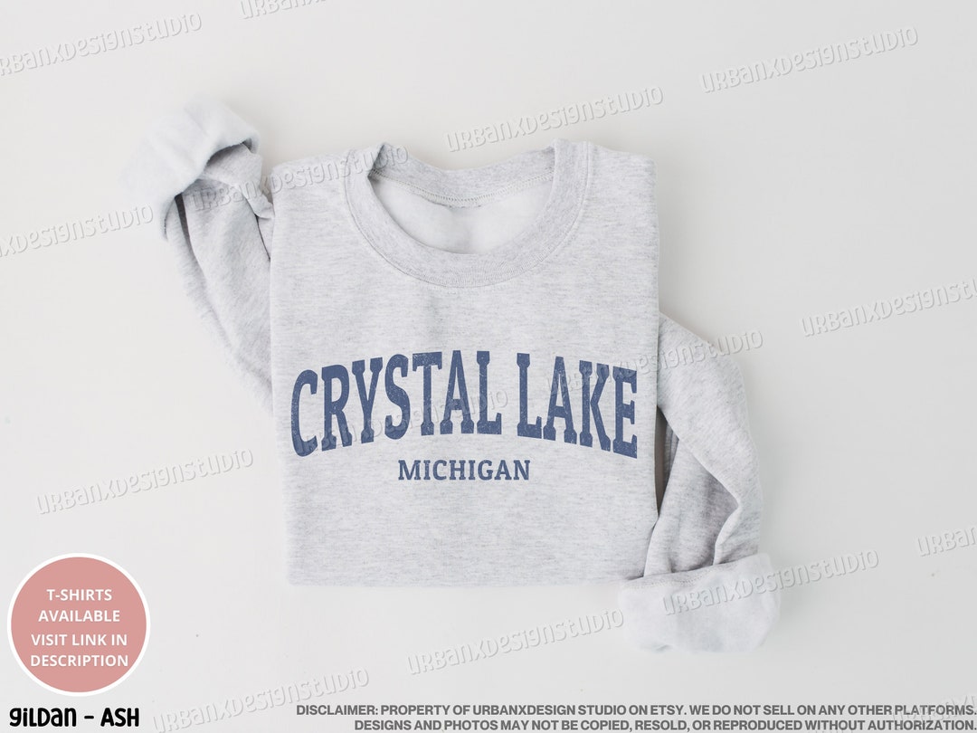Crystal Lake Sweatshirt, Crystal Lake Shirt, Crystal Lake Crewneck ...