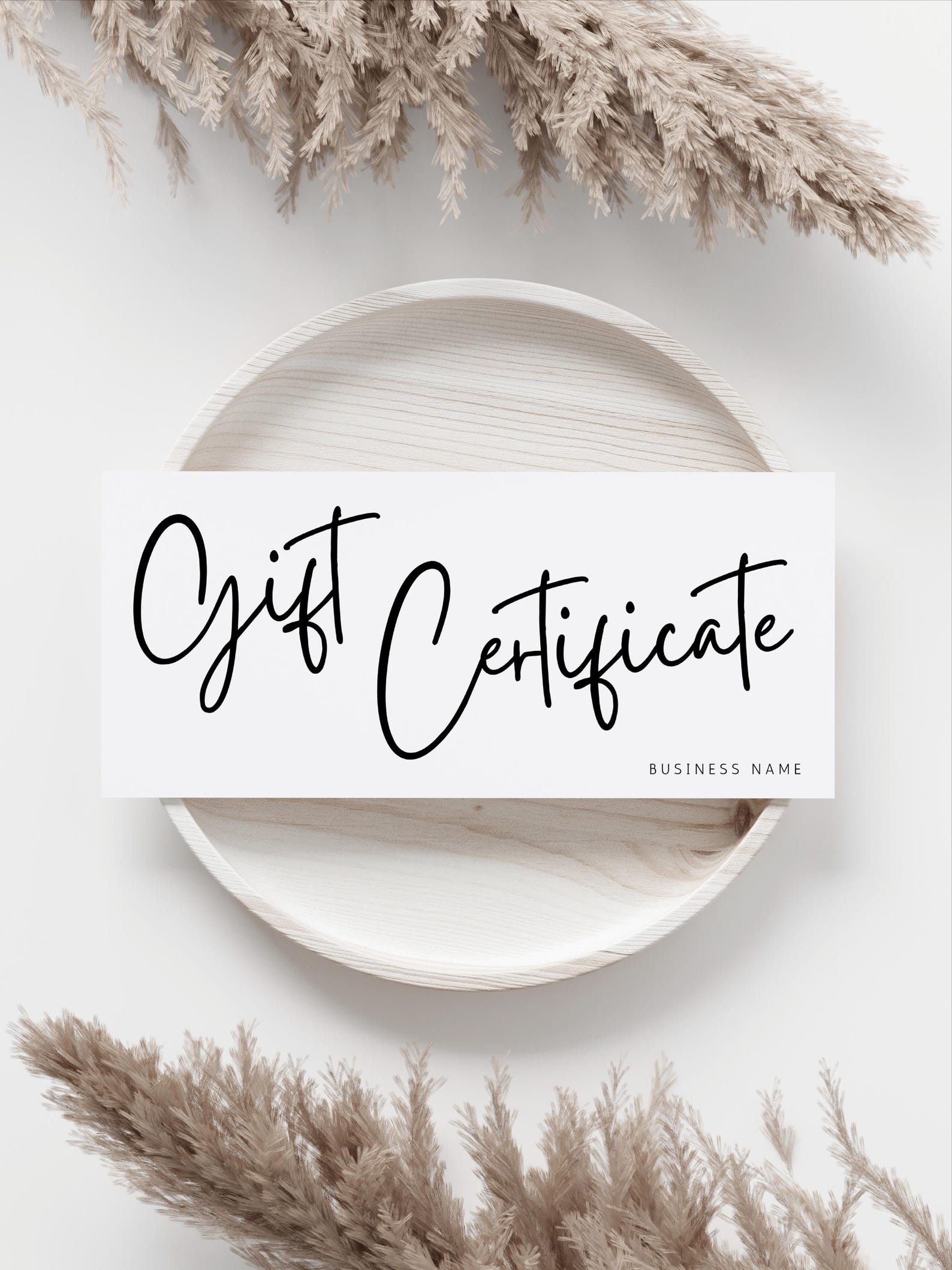 Editable Gift Certificate Template, Printable Gift Voucher, Editable ...