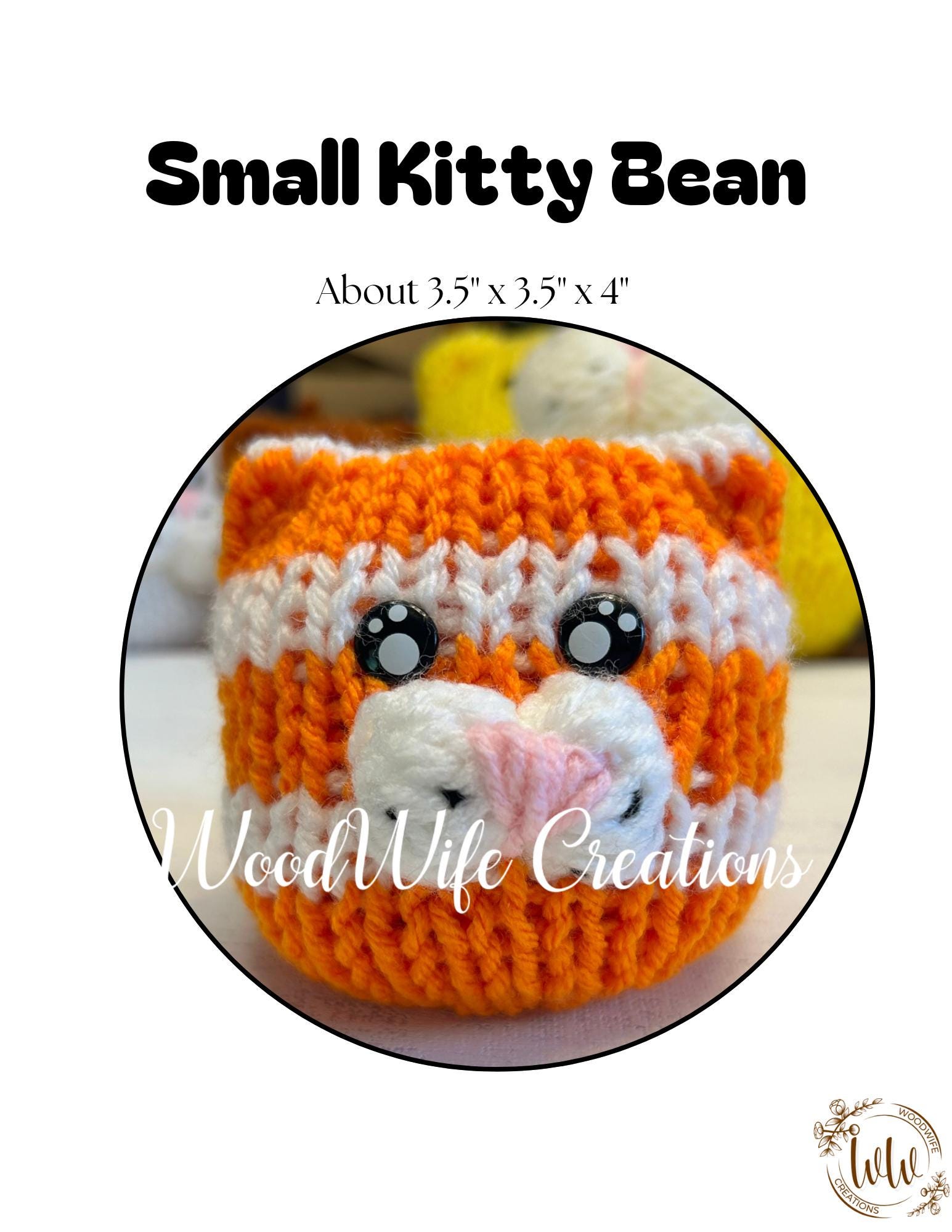 Kitty Beans Circular Knitting Machine Pattern - Etsy