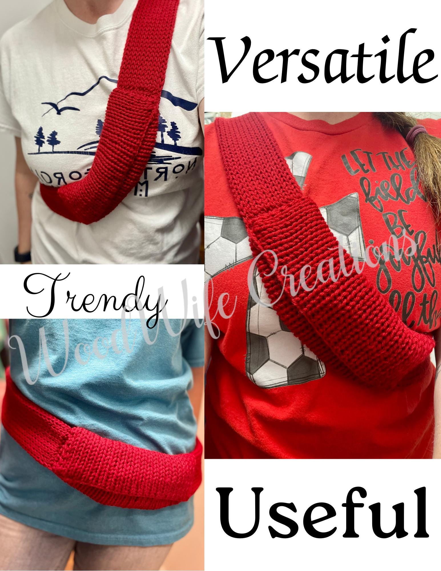 Crossbody Caddy Circular Knitting Machine Pattern - Etsy