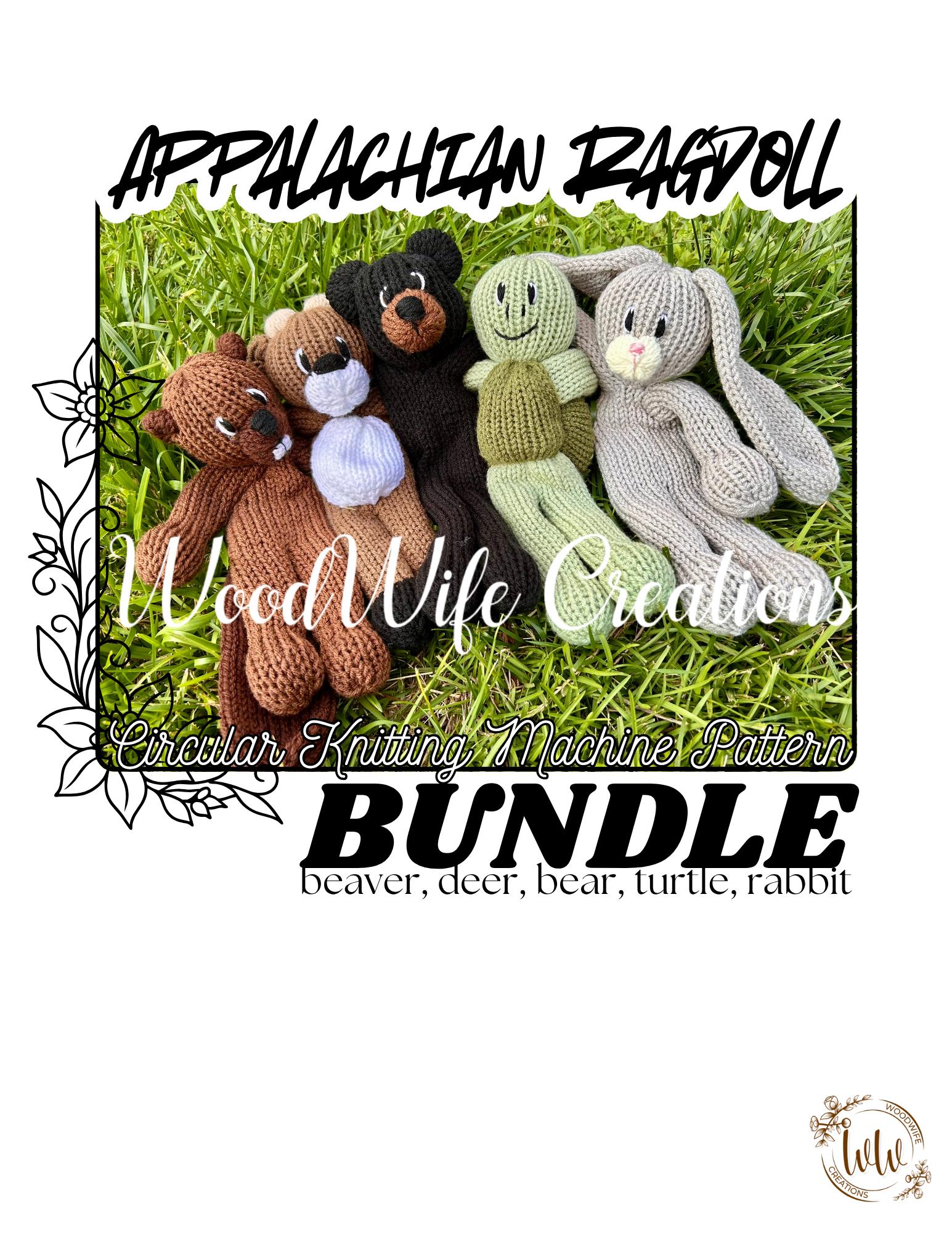 Appalachian Ragdoll Animals CKM Pattern BUNDLE PDF Download - Etsy