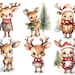 Christmas Reindeer PNG, Christmas Deer Clipart, Christmas Clipart ...