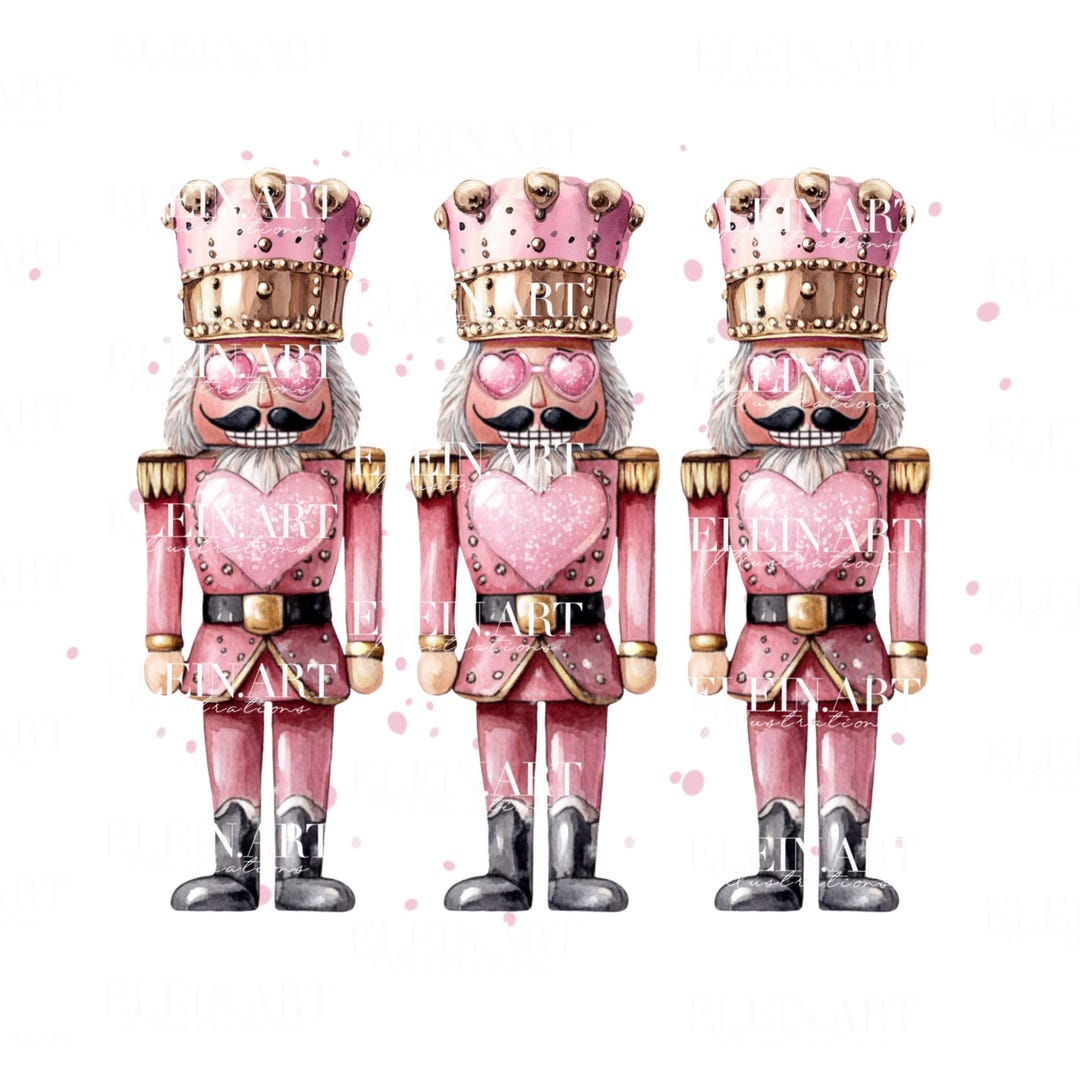 Christmas Nutcracker Clipart, Nutcracker Watercolor, Christmas Clipart, Nutcracker Bundle ...