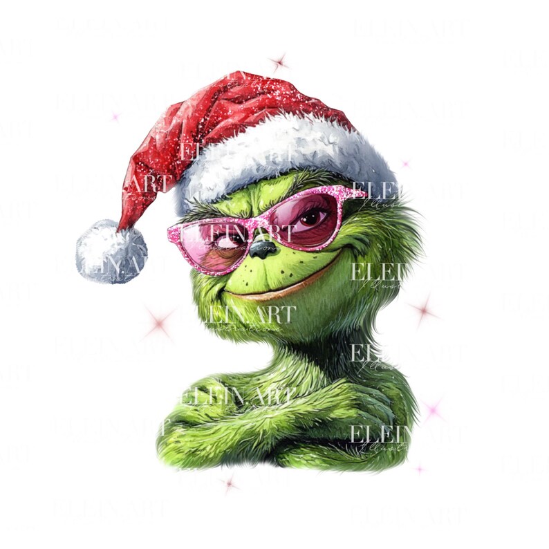 Christmas Grinch Clipart PNG, Grinch Holiday PNG, Christmas Png, Grinch ...