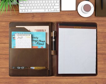 Leather Clipboard Folio - Etsy