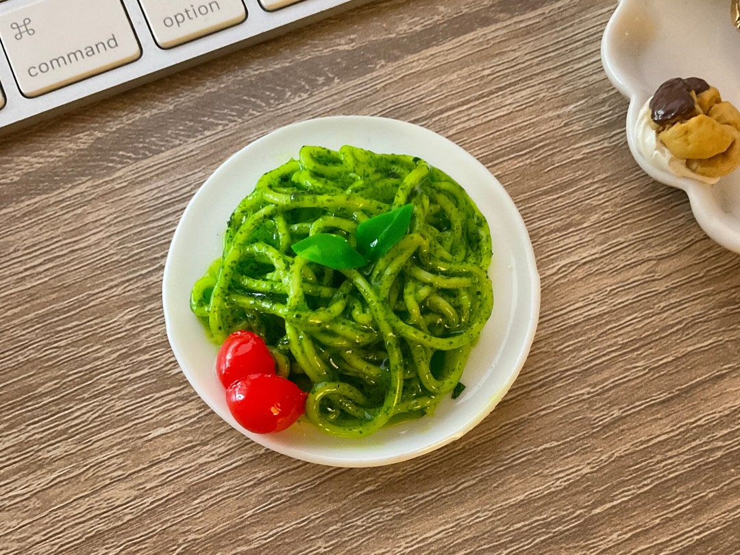 Spaghetti Genovese Magnet+cute Keychain+kawaii Keychain+unique Gift ...