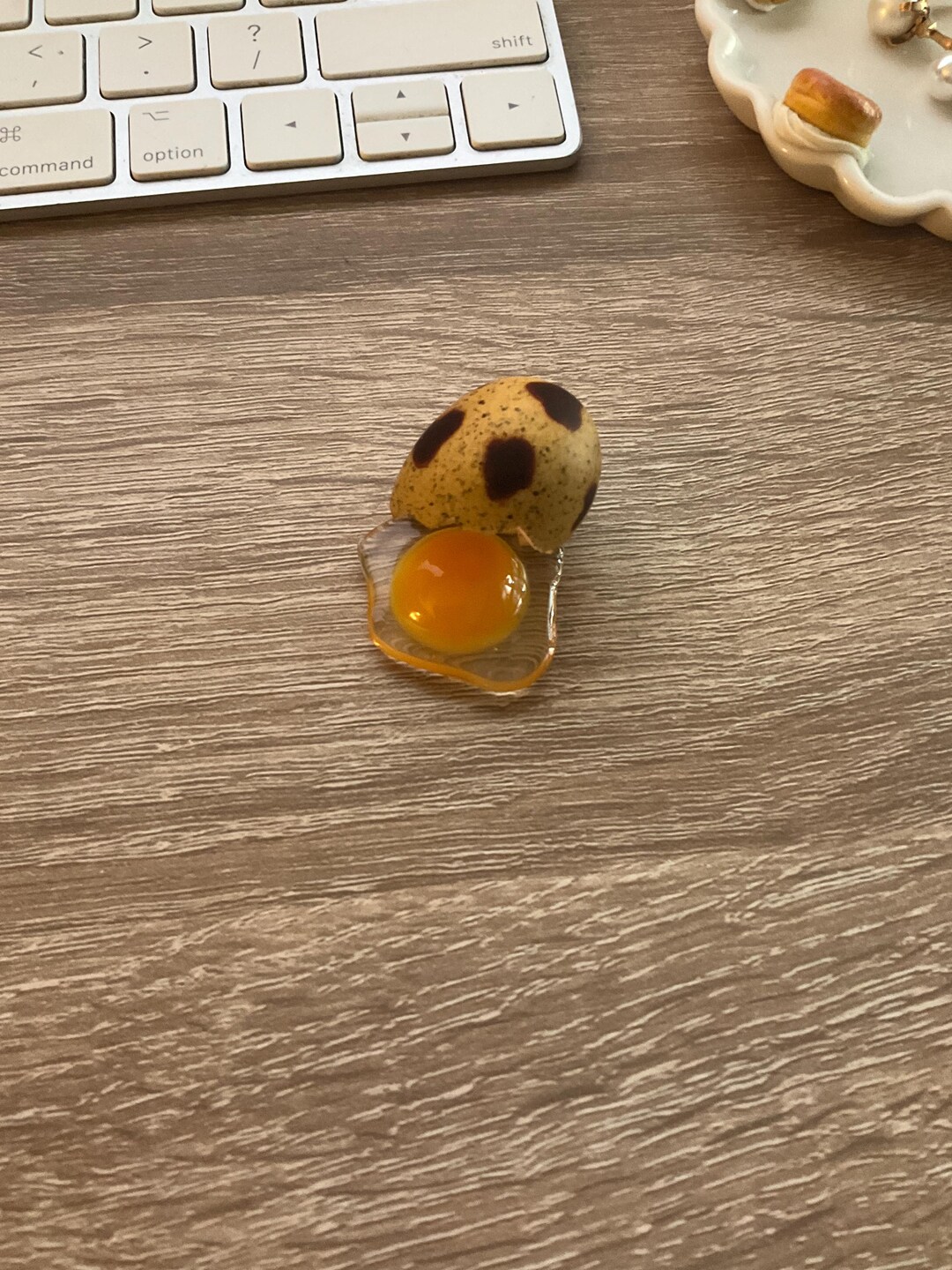 Cracked Quail Egg Magnet ,cute Magnet,kawaii Magnet, FRIED Egg Magnet ...