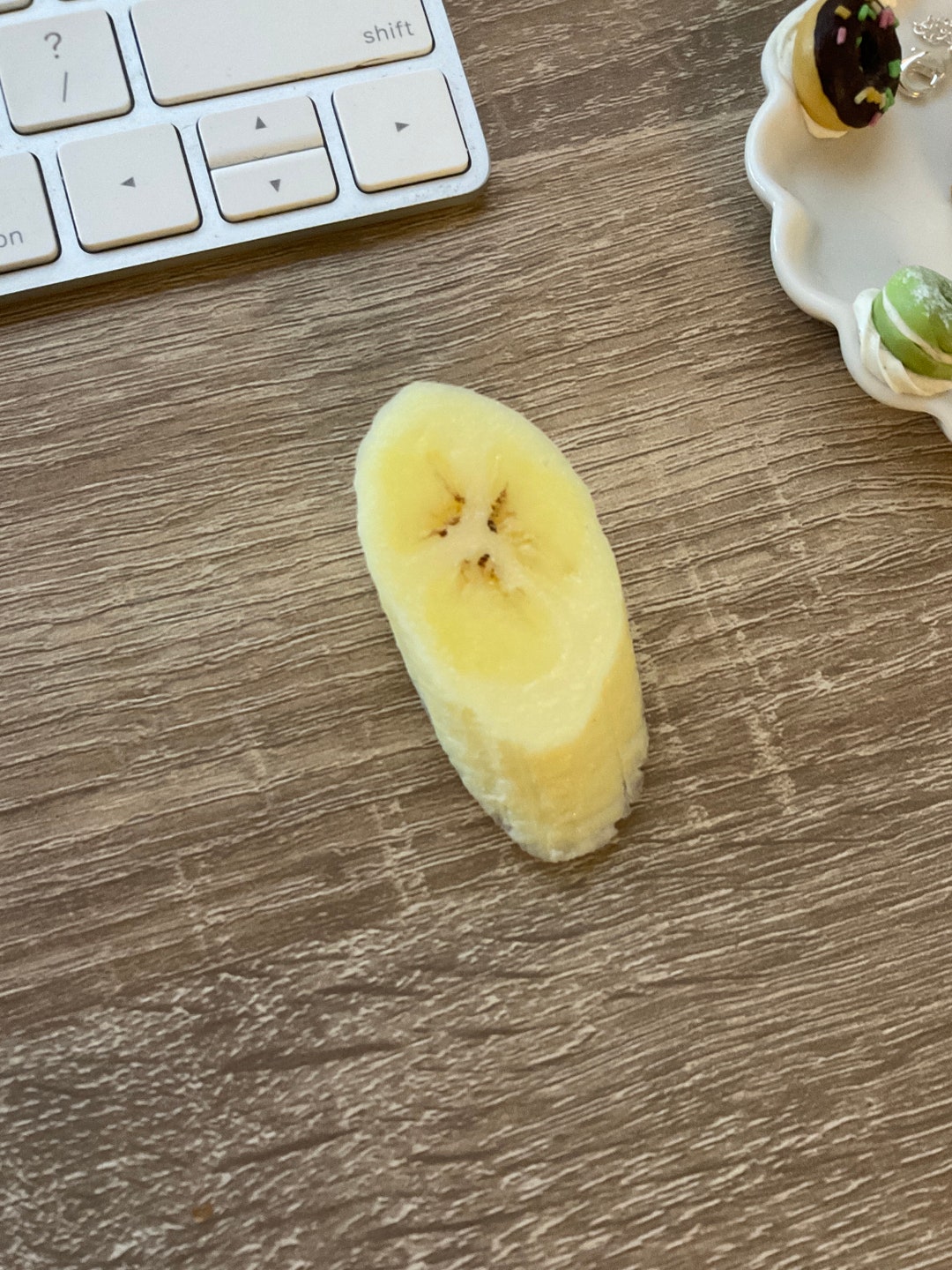 Banana Magnet, Kawaii Magnet, Cute Magnet, Fruit Magnet, Banana Slice ...