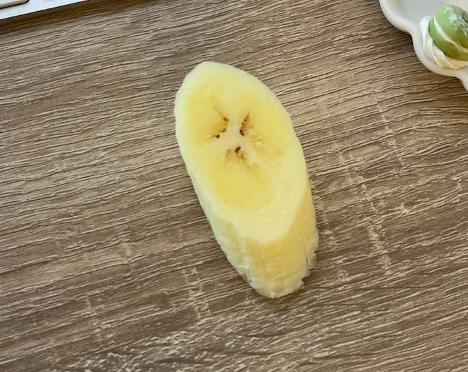 Banana Magnet, Kawaii Magnet, Cute Magnet, Fruit Magnet, Banana Slice ...