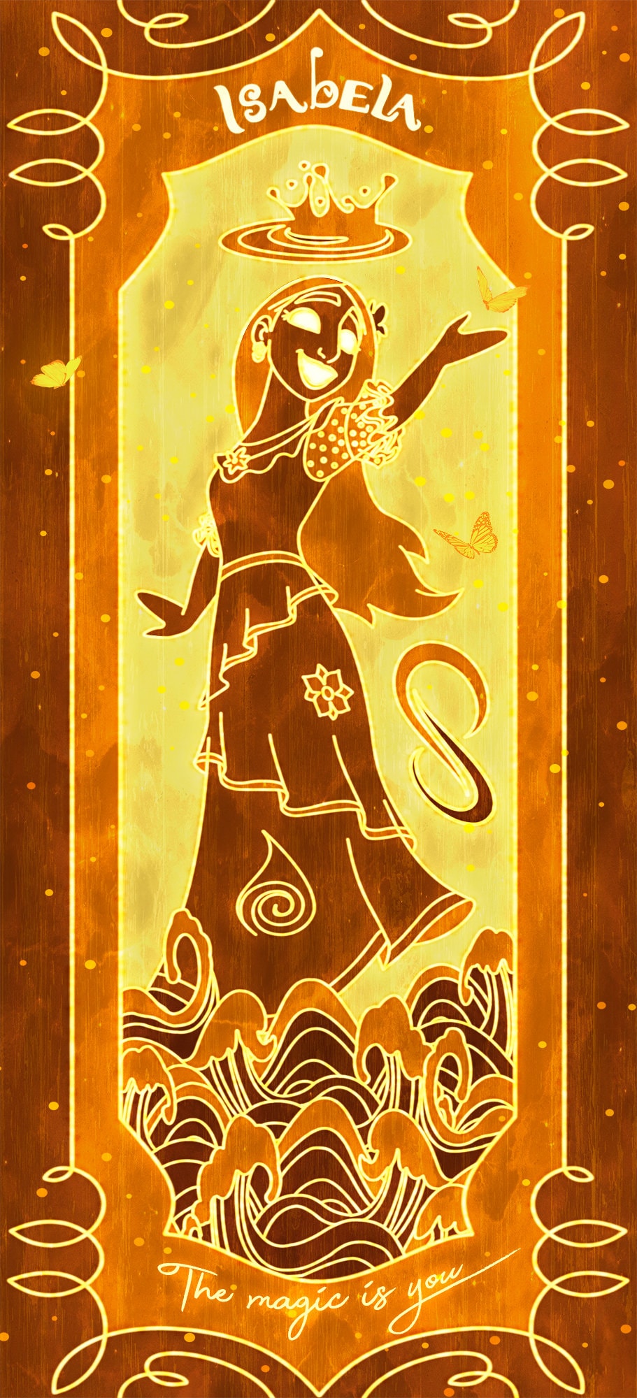 Custom Isabela Charm Door - Etsy