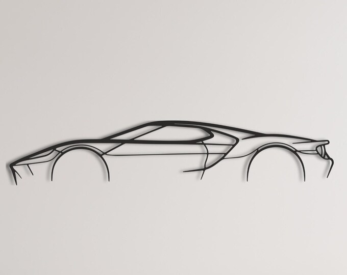 GT Mk2 Silhouette Metal Wall Art, GT Mk2 Silhouette, GT Mk2 Sign, Metal ...