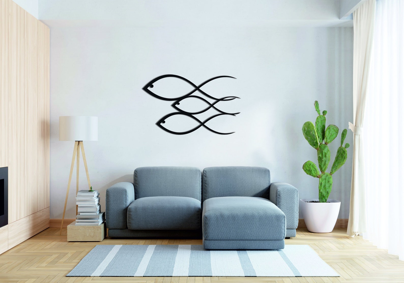 Fish Wall Art, Fish Home Decor, Fish Wall Decor, Metal Fish Wall Decor ...