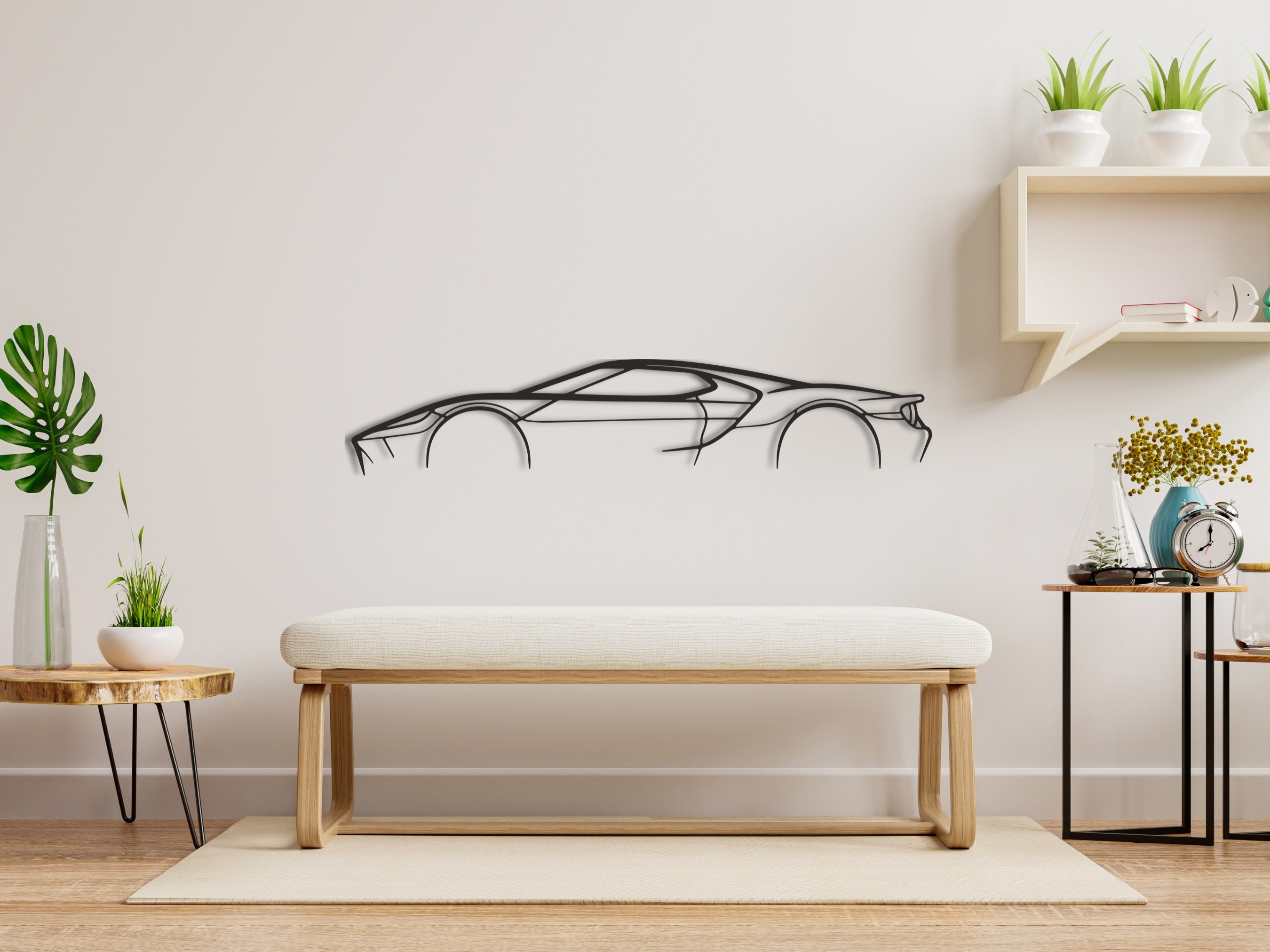 GT Mk2 Silhouette Metal Wall Art, GT Mk2 Silhouette, GT Mk2 Sign, Metal ...