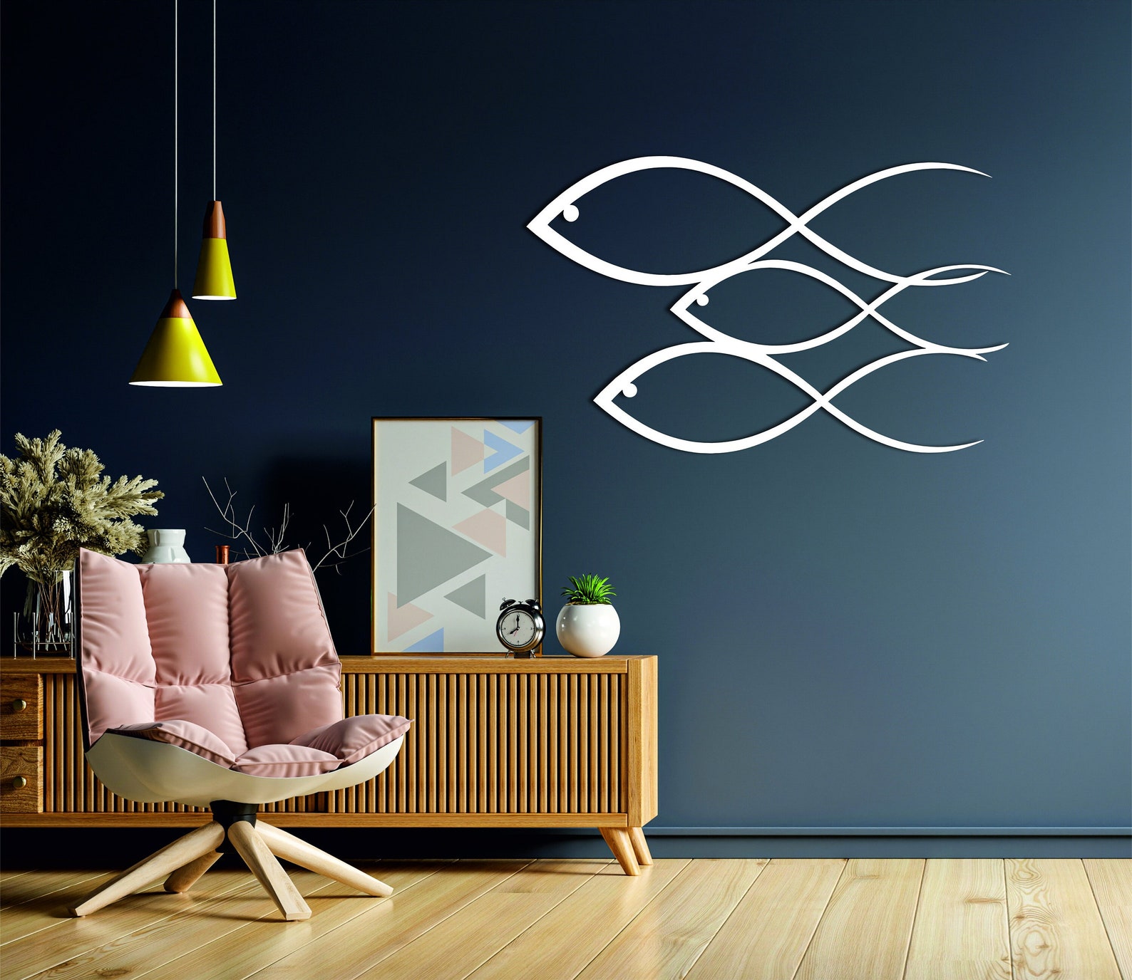 Fish Wall Art, Fish Home Decor, Fish Wall Decor, Metal Fish Wall Decor ...