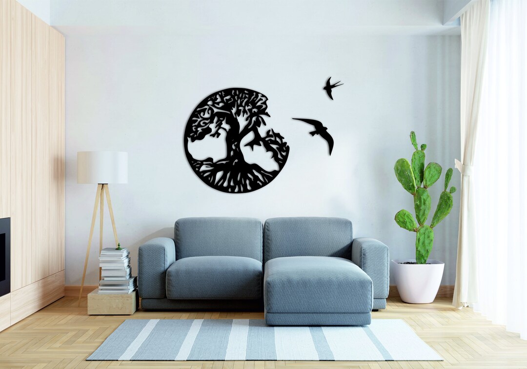 Tree of Life Metal Wall Art, Tree of Life Decor, Tree of Life Wall ...