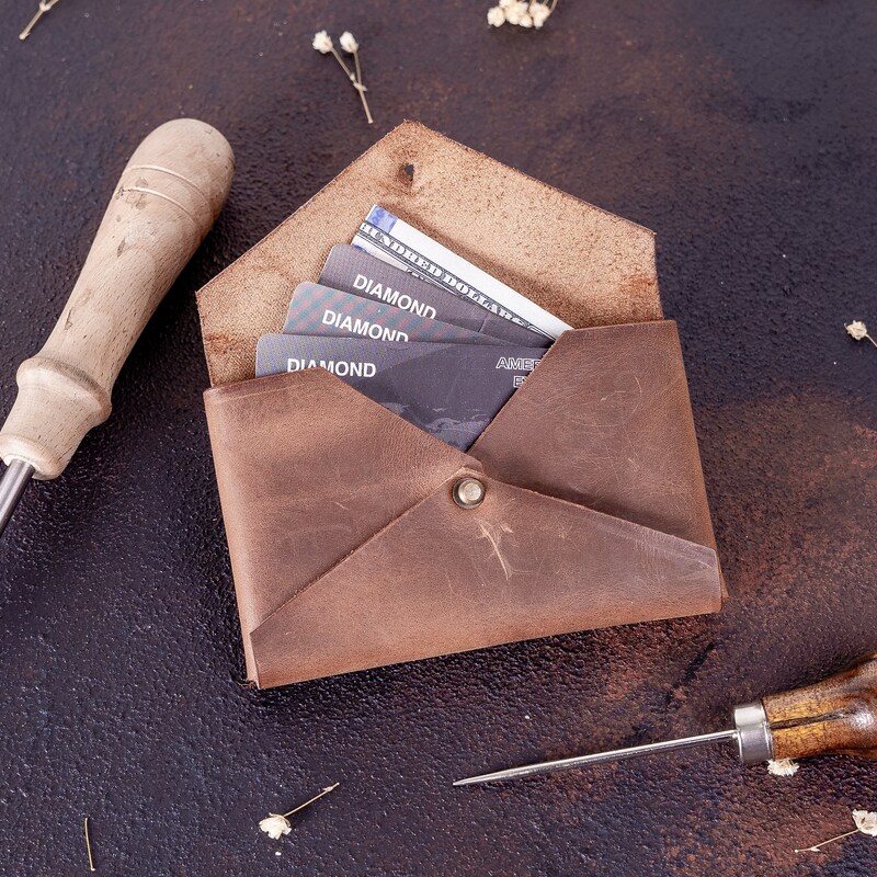 Mini Envelope Wallet - Etsy