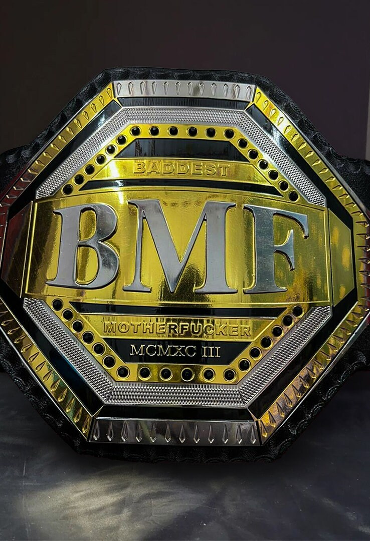 UFC 244 BMF Wrestling Championship Title Belt – Champions Title Belts ...