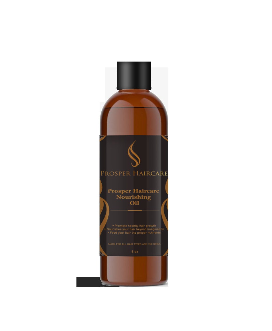 Nourishing Hair Growth Oil, Dry, Brittle, Color Treated Hair, Prosper ...