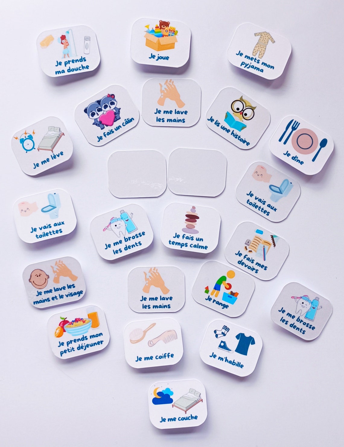 Routine enfant Matin et Soir - Etsy France