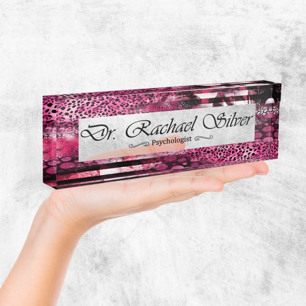 Personalized Desk Name Plate - Etsy