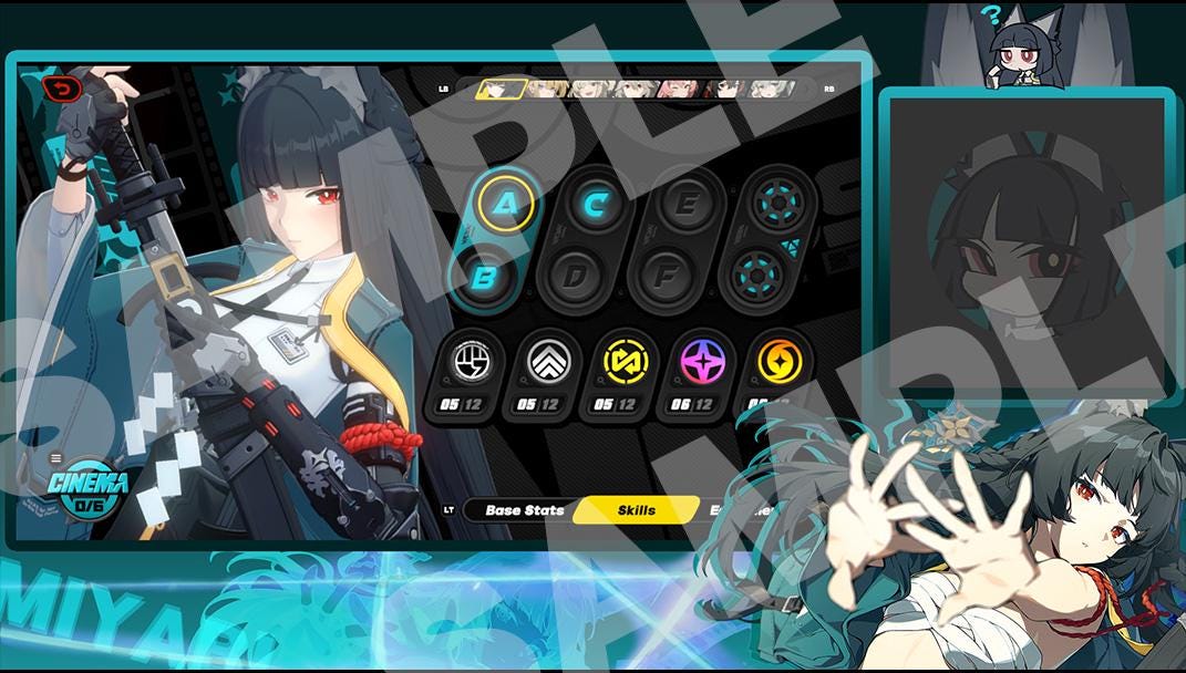 Hoshimi Miyabi Zenless Zone Zero Twitch Stream Overlay + OBS Stinger ...