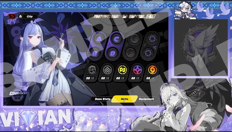 Vivian Banshee | Twitch | Stream Overlay | - Etsy UK