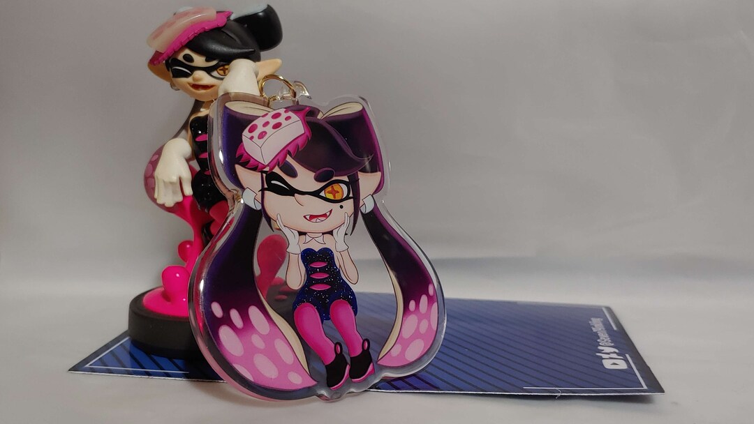 Callie Splatoon 3 Acrylic Keychain Charm 2.5 Vinyl Sticker Bundle - Etsy