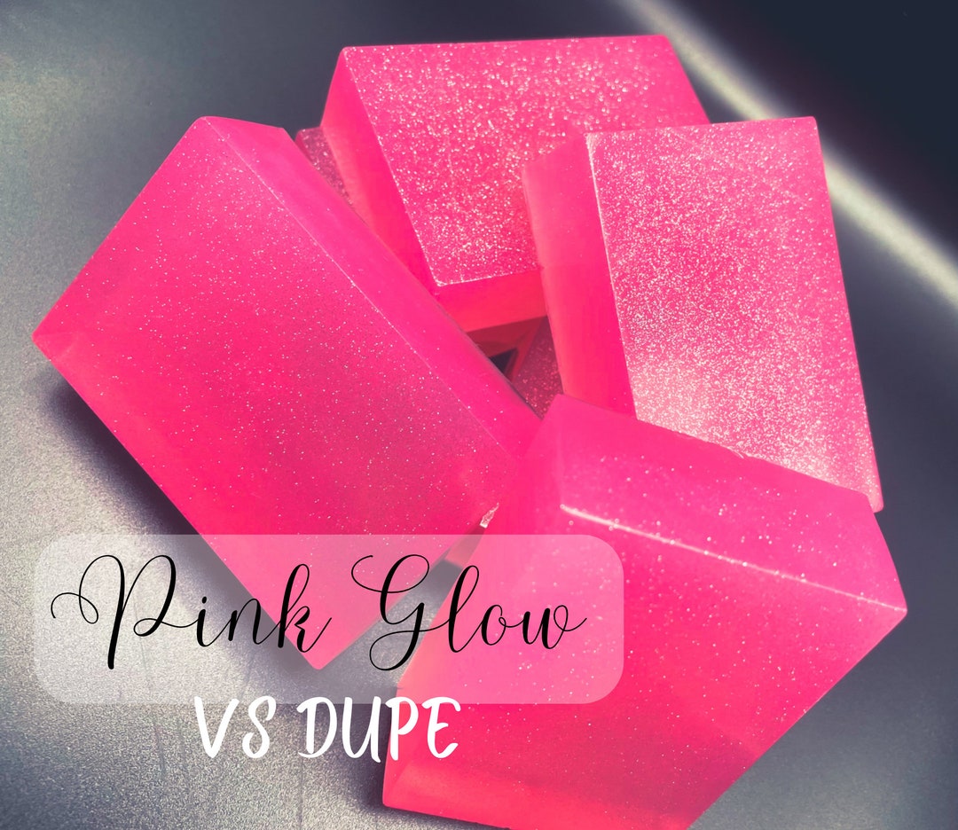 Pink Glow VS Pink Dupe Natural Glycerin Goat's Milk Soap Bar - Etsy
