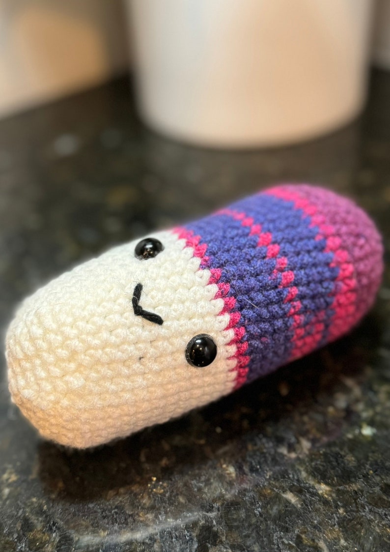 Chill Pill Toy, Amigurumi Crochet Stuff Toy - Etsy