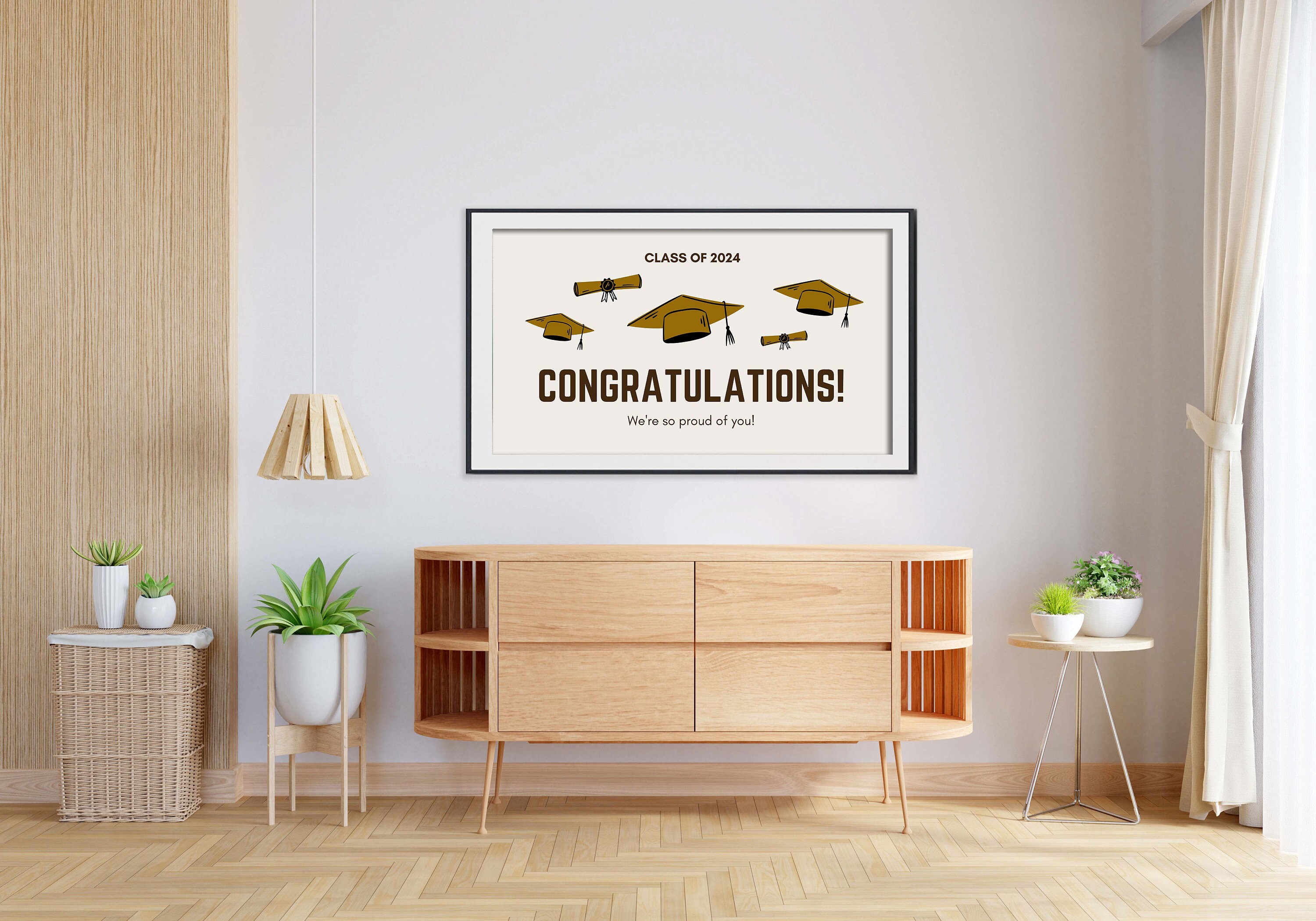 Samsung Frame Tv Graduation, Class of 2024, the Frame Congratulations ...