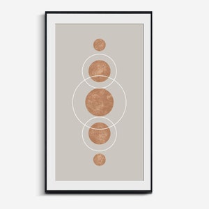 FRAME TV VERTICAL Art Set of 30, Abstract Modern Frame Tv Vertical Art ...