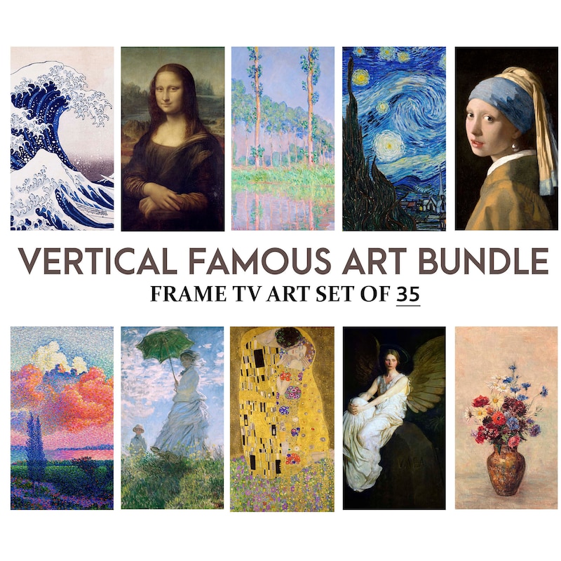 Vertical Art - Etsy